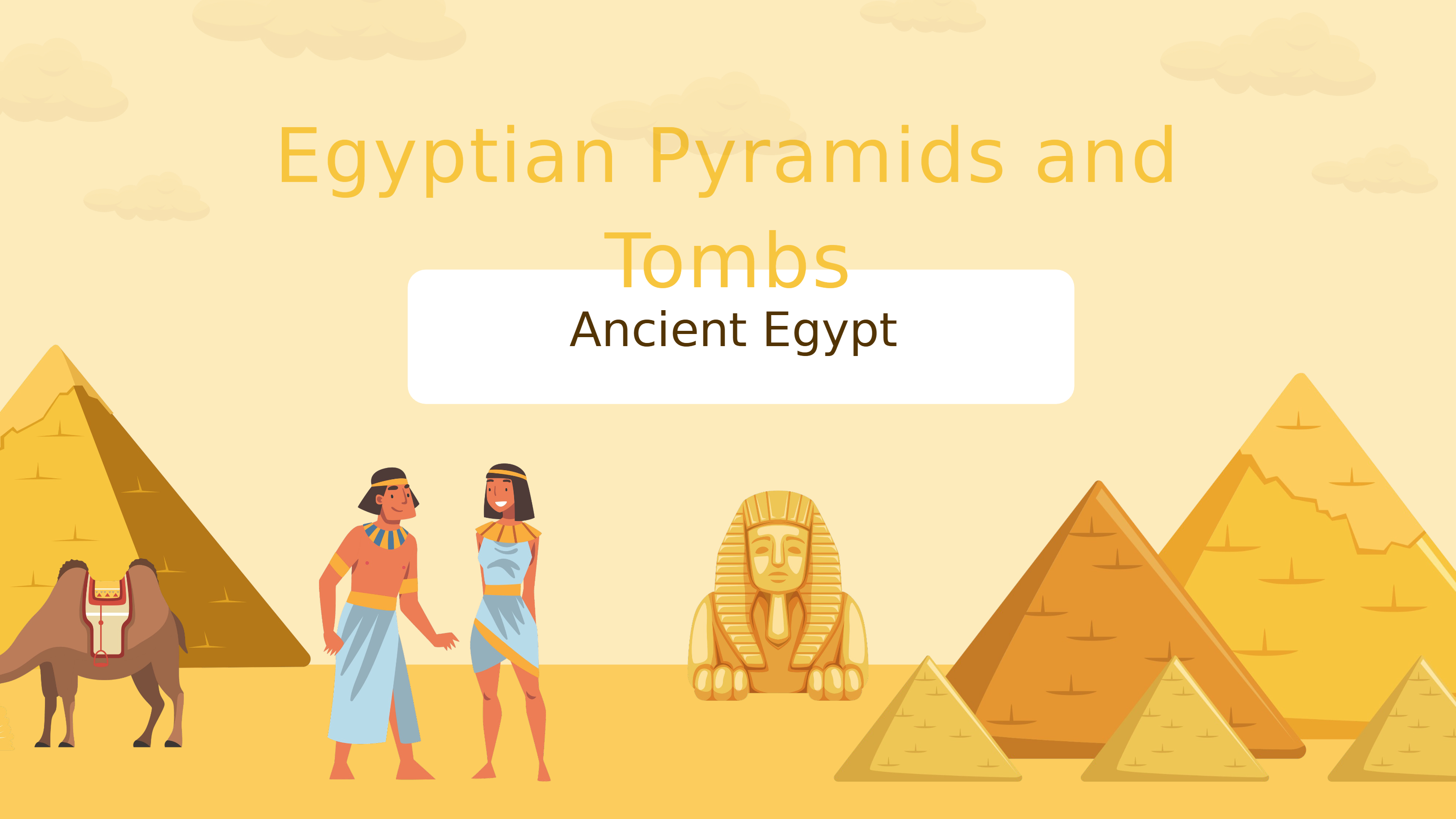 Pyramids and Tomb Lesson